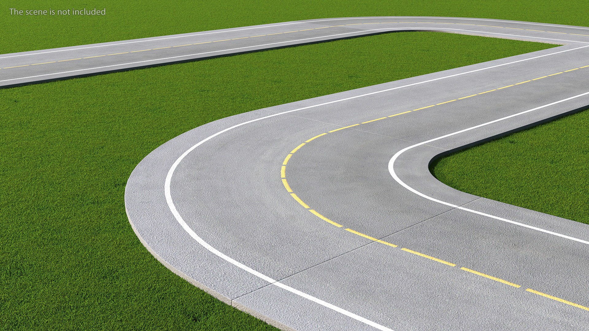 3D Road Parts Pack - TurboSquid 2202697