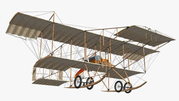 modelo 3d Cometa de caja Farman IV - TurboSquid 2267693