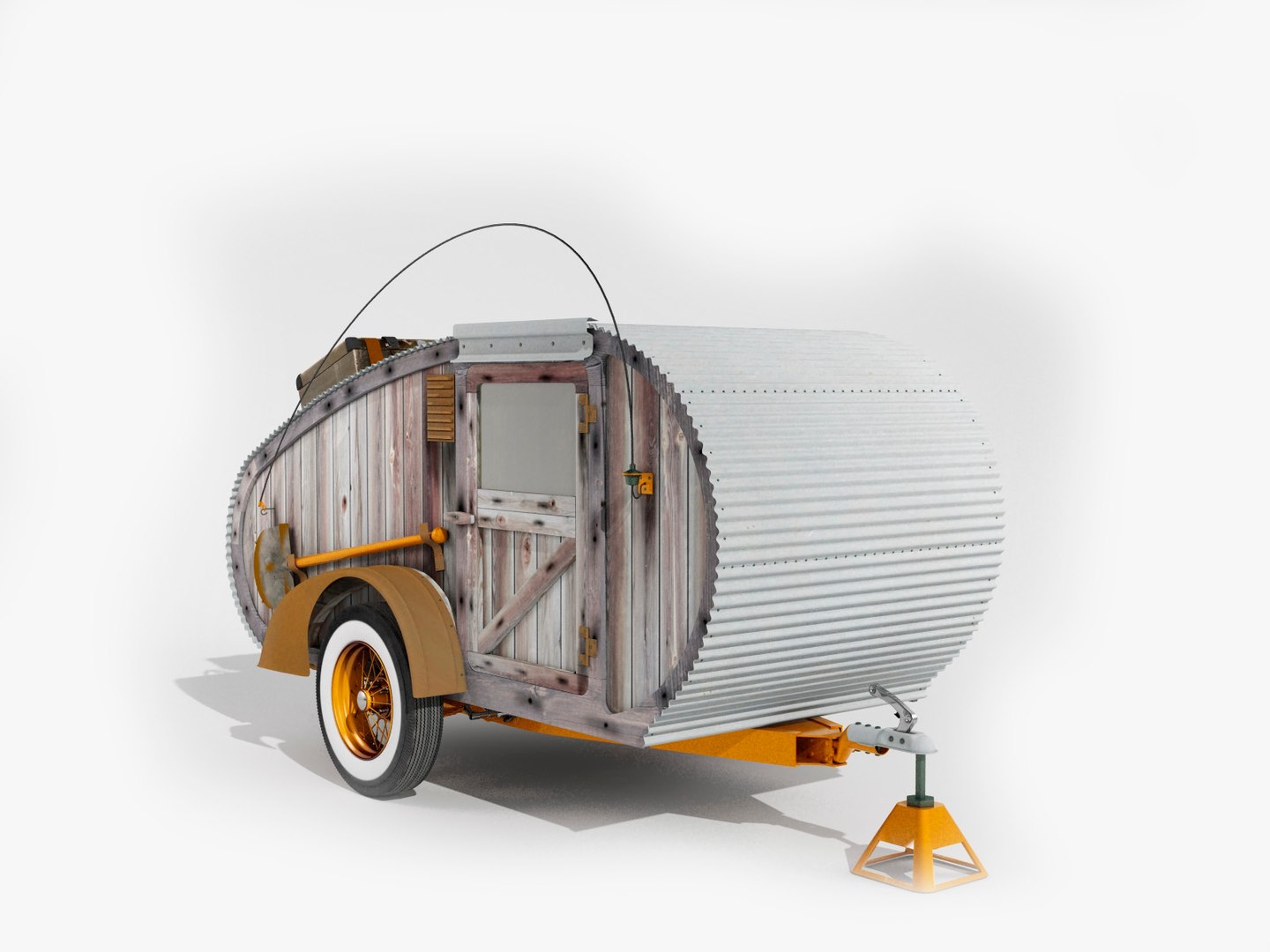 3D Trailer Rat Style - TurboSquid 1896246