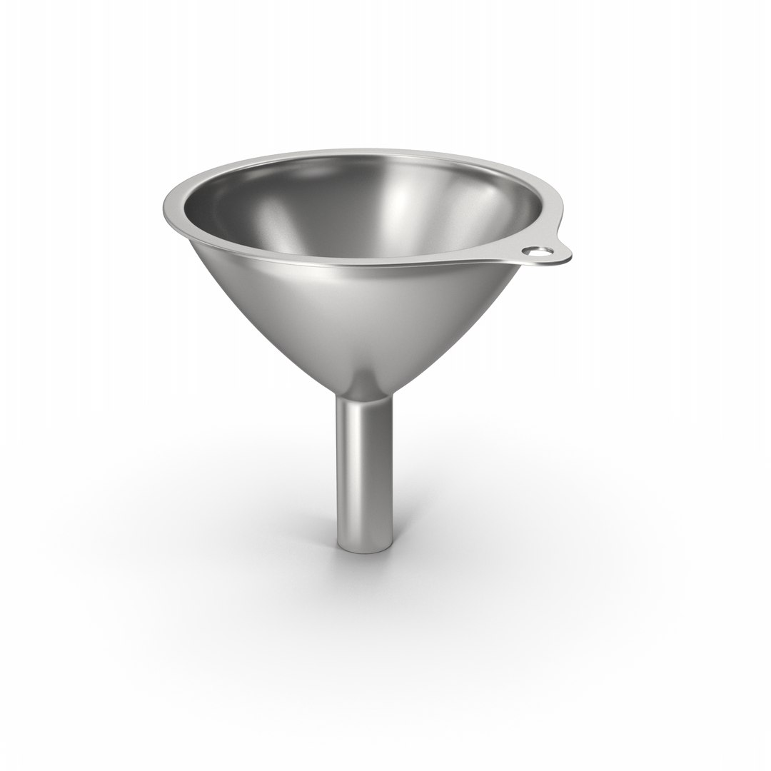 3D Steel Funnel - TurboSquid 1887252