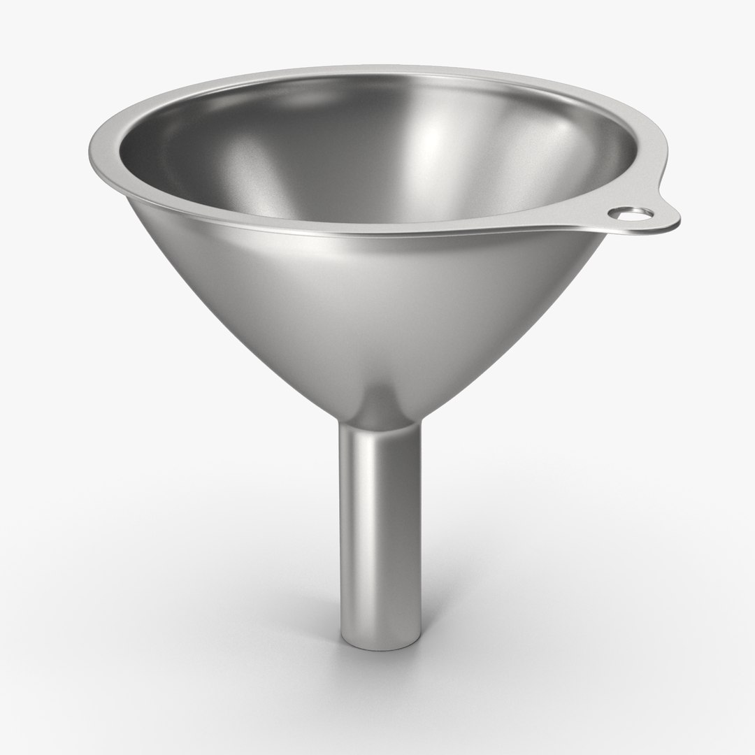 3D Steel Funnel - TurboSquid 1887252