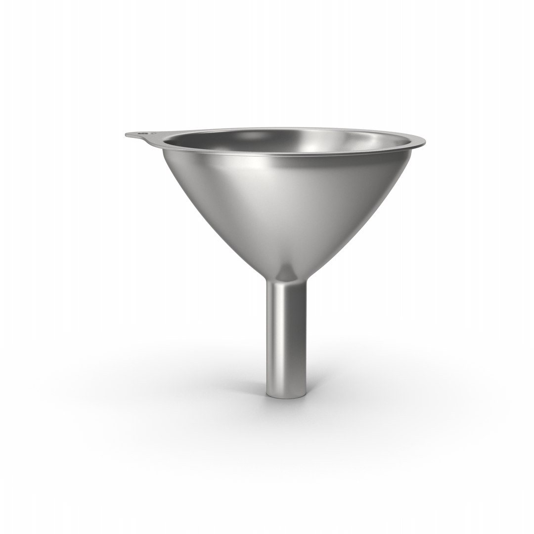 3D Steel Funnel - TurboSquid 1887252