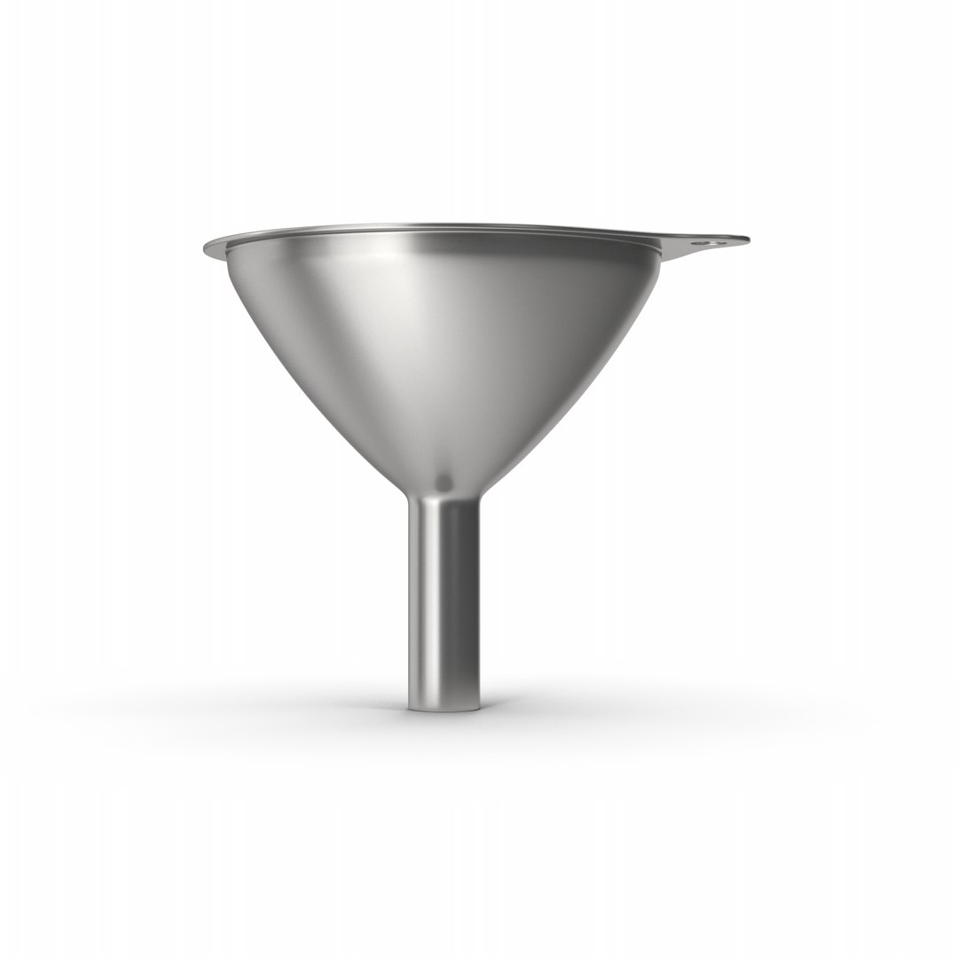 3D Steel Funnel - TurboSquid 1887252