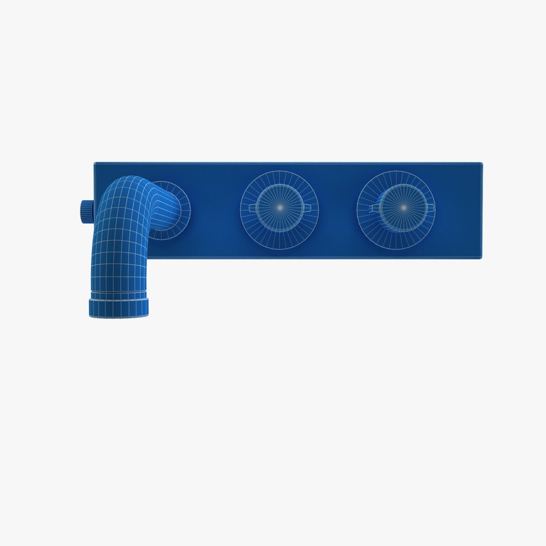 Hand Washing Tap 3d Model