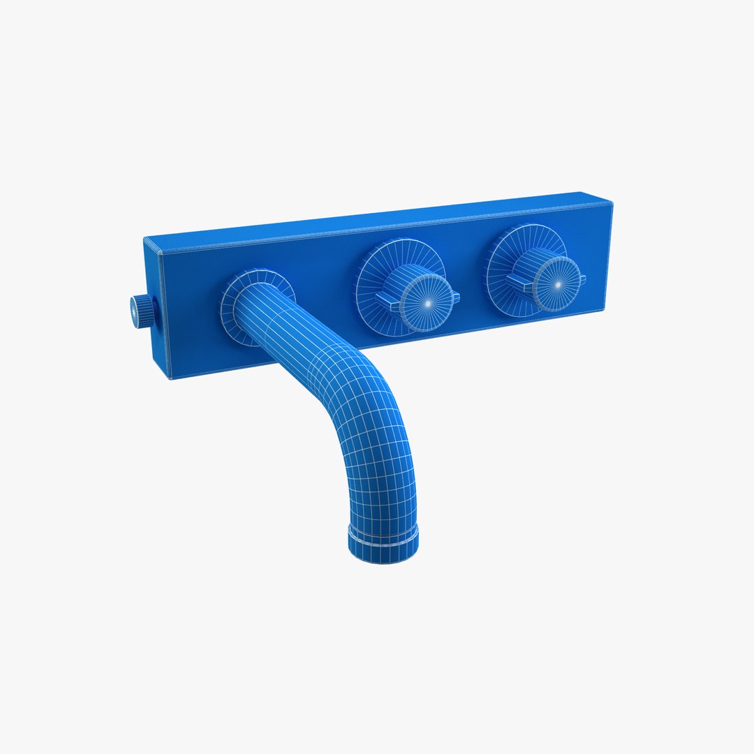 Hand Washing Tap 3d Model