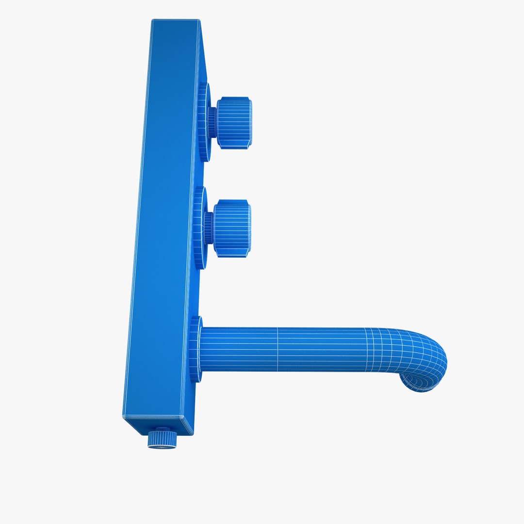 Hand Washing Tap 3d Model