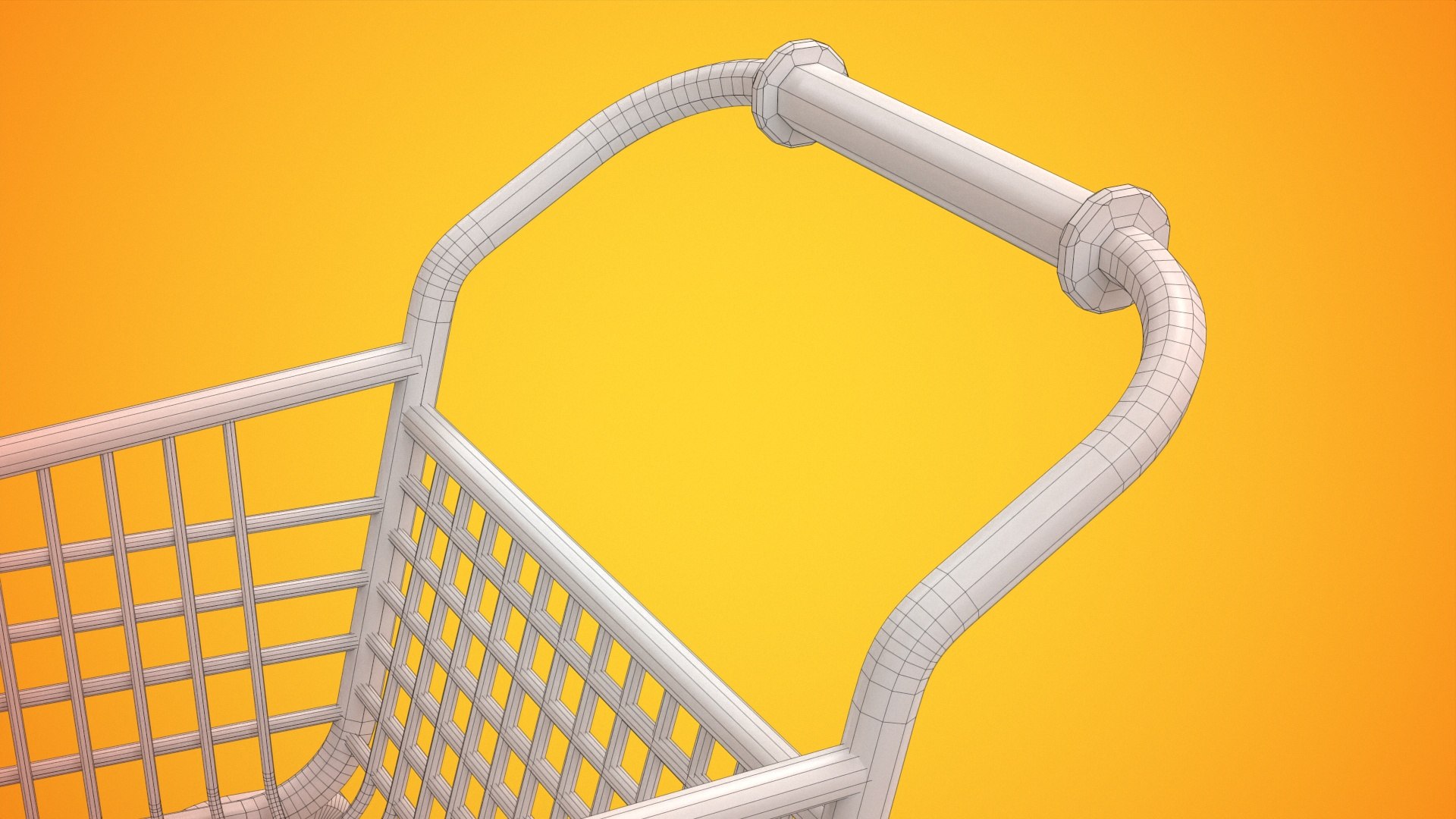 3D Model Stylized Shopping Cart - TurboSquid 2097092