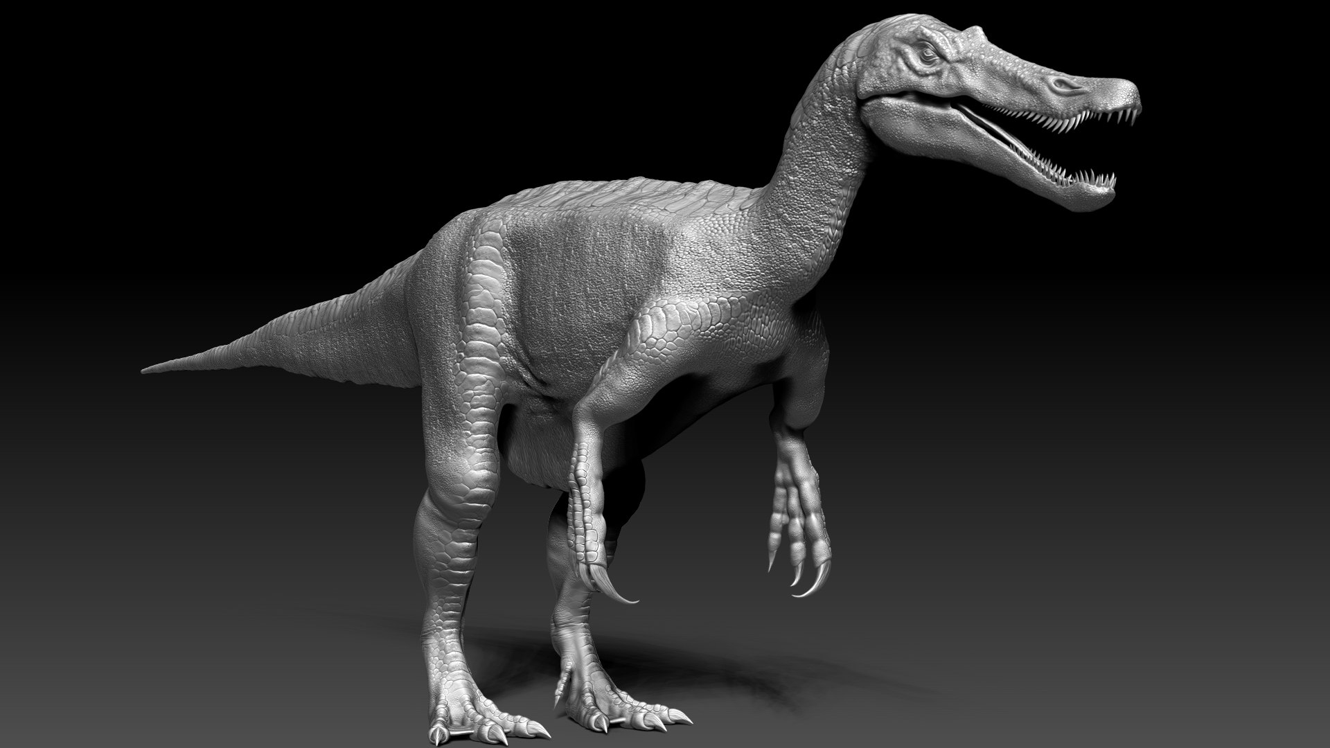 Baryonyx Walkeri Sculpt Project Model - TurboSquid 2154367