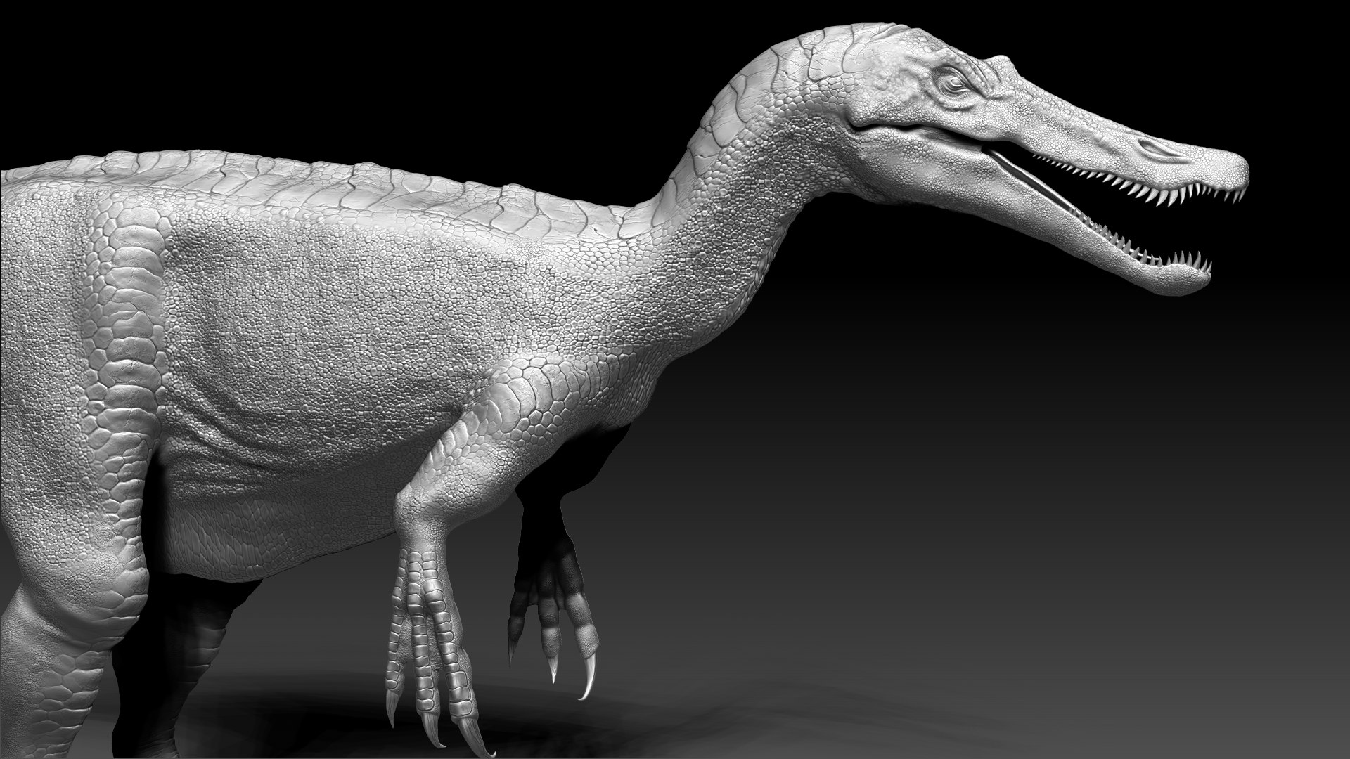 Baryonyx Walkeri Sculpt Project Model - TurboSquid 2154367
