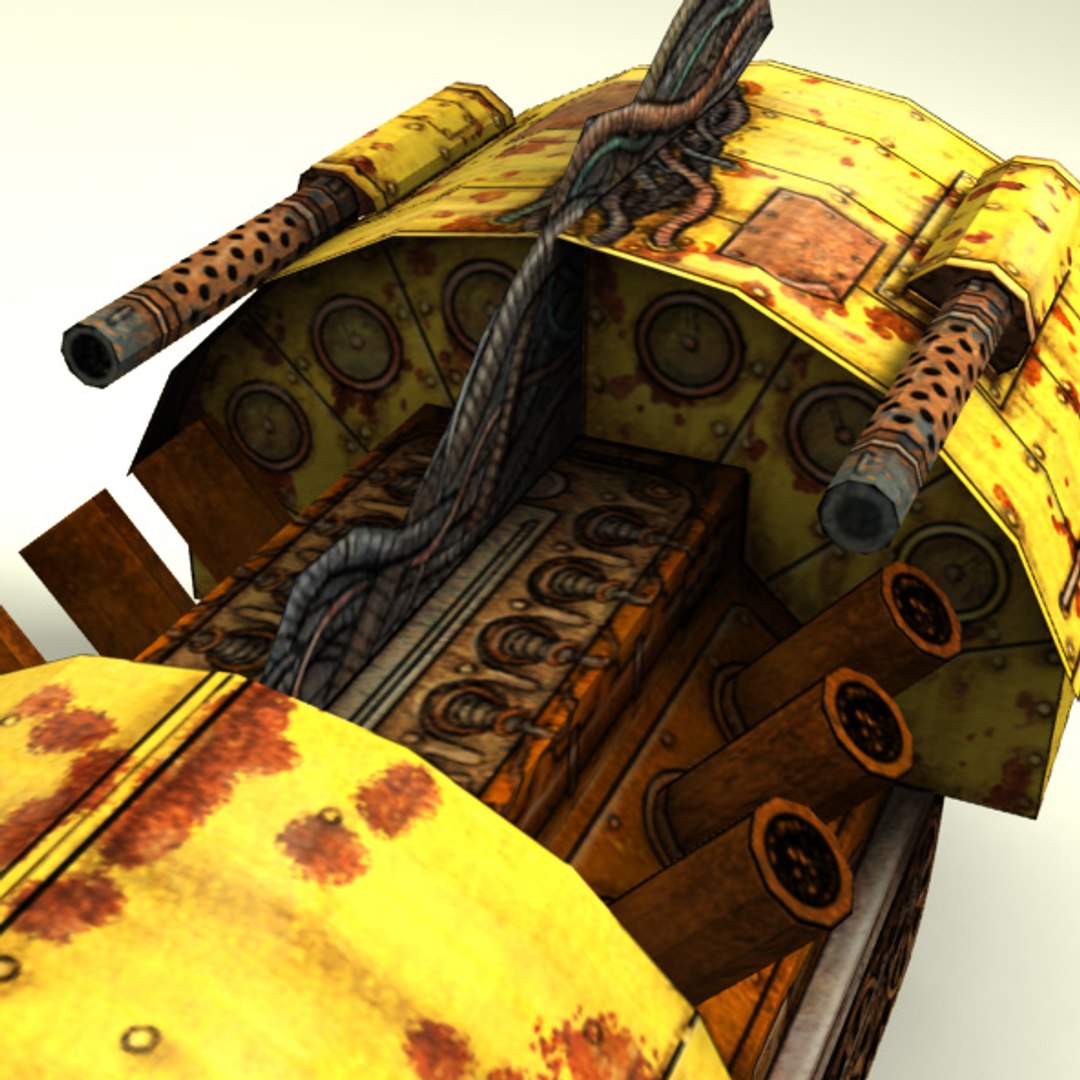 3d locoblade sci-fi model