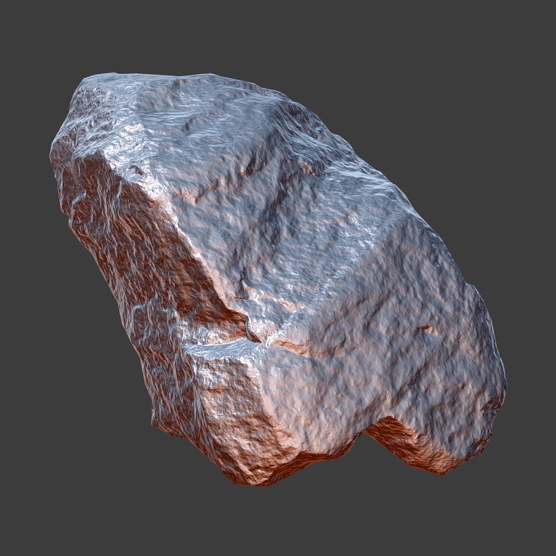 3d model of stone