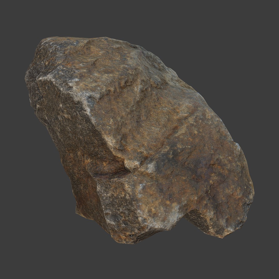 3d model of stone