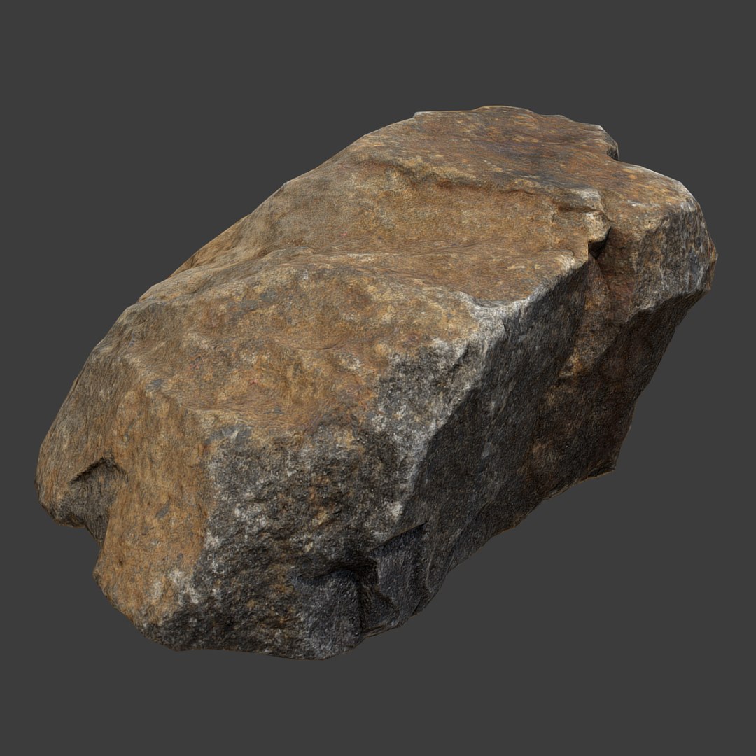 3d model of stone