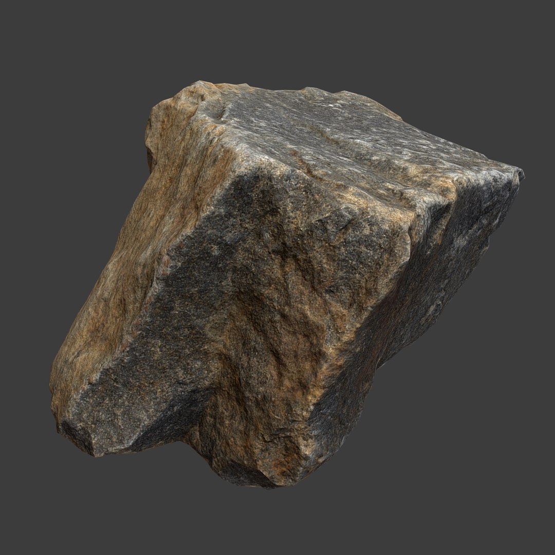 3d model of stone