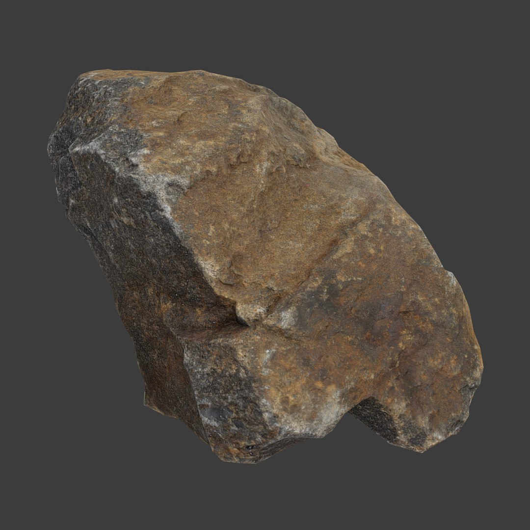 3d model of stone