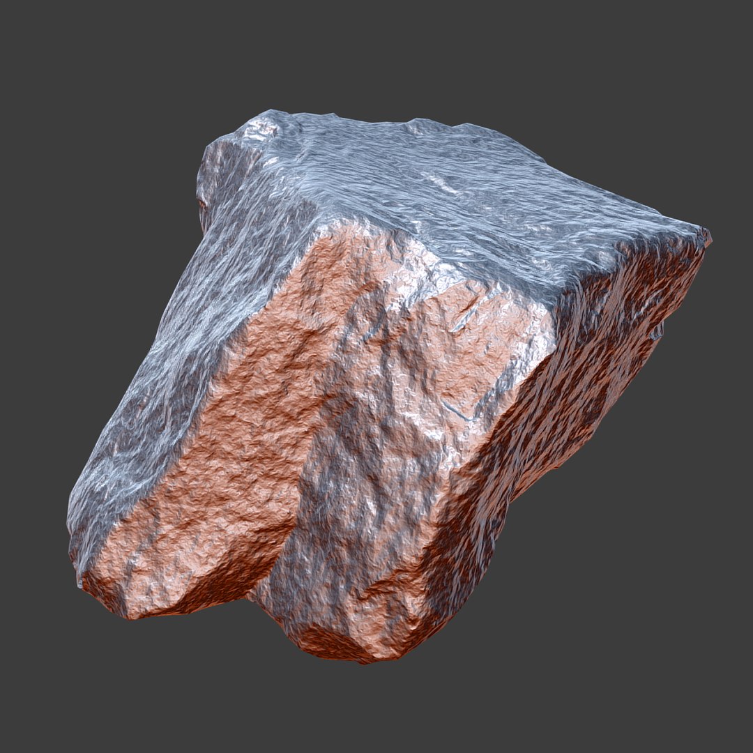3d model of stone