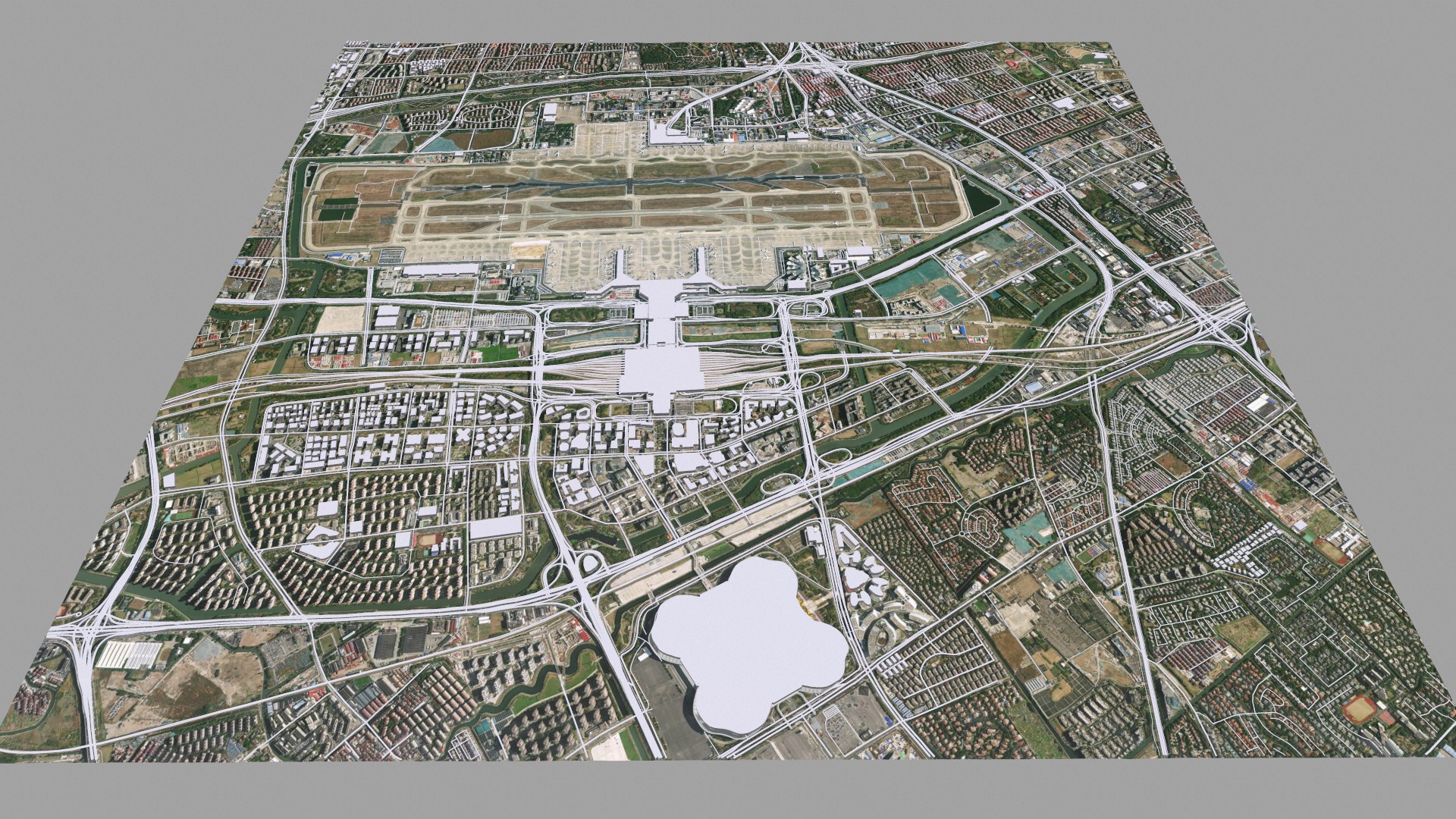Free Shanghai Hongqiao International Airport 3D - TurboSquid 1926416