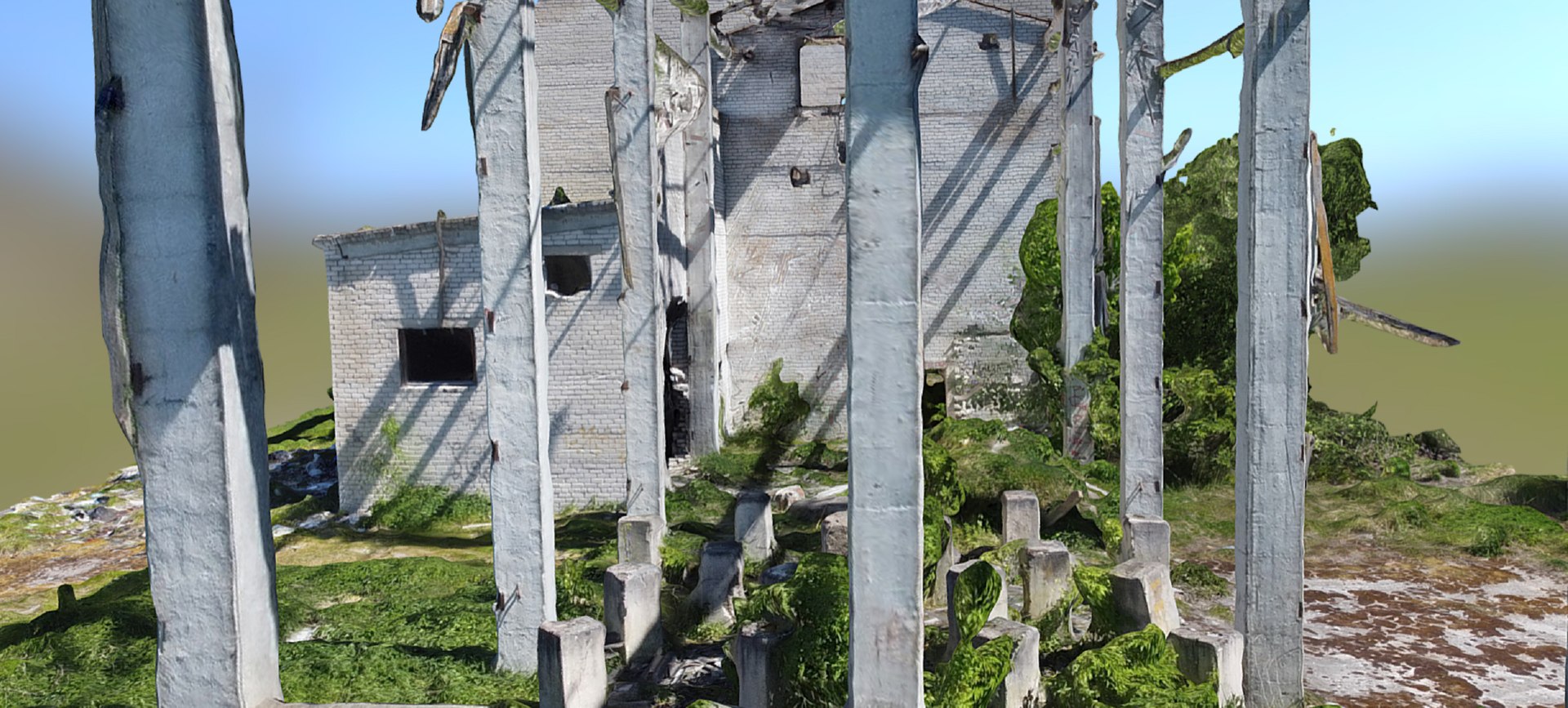 Soviet Factory Wreck 3D Model - TurboSquid 1850402