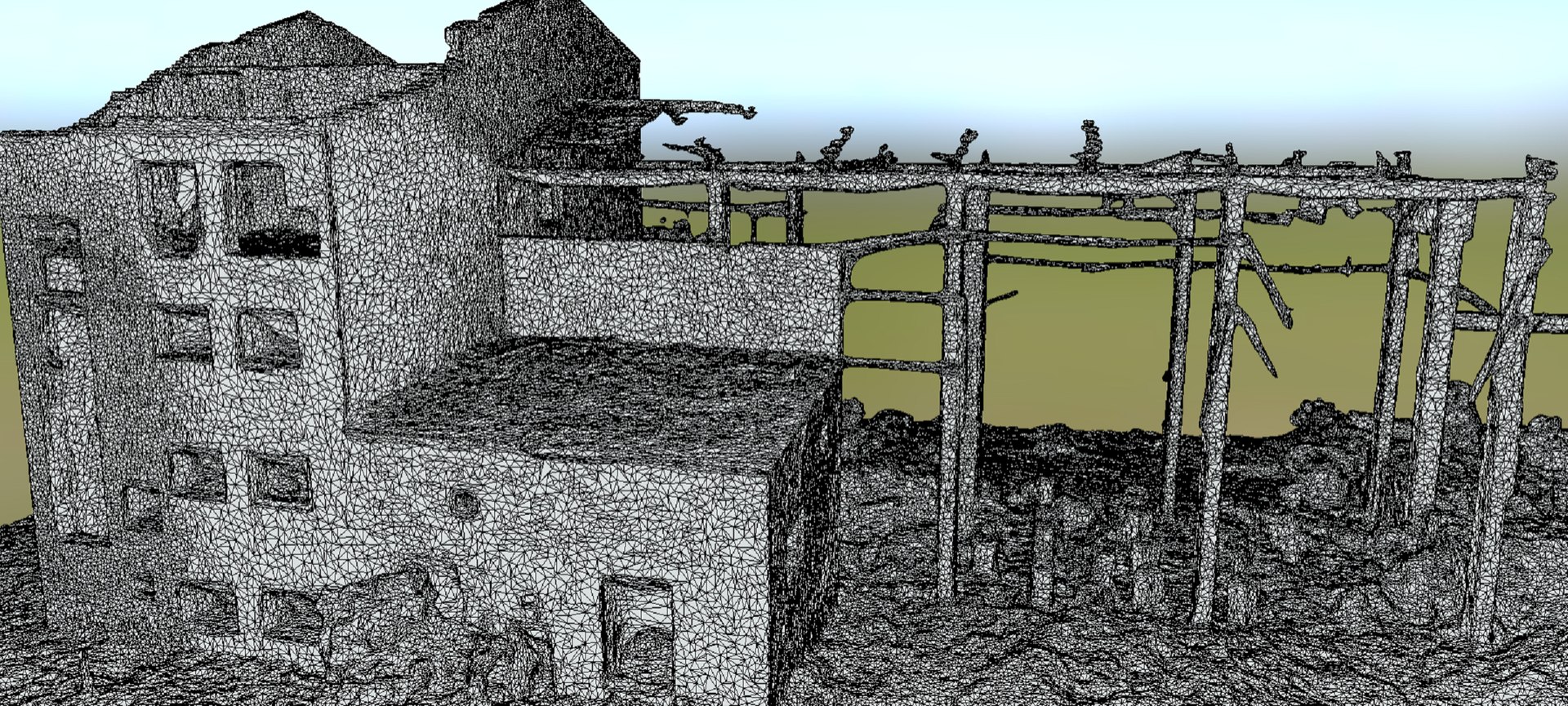 Soviet Factory Wreck 3D Model - TurboSquid 1850402