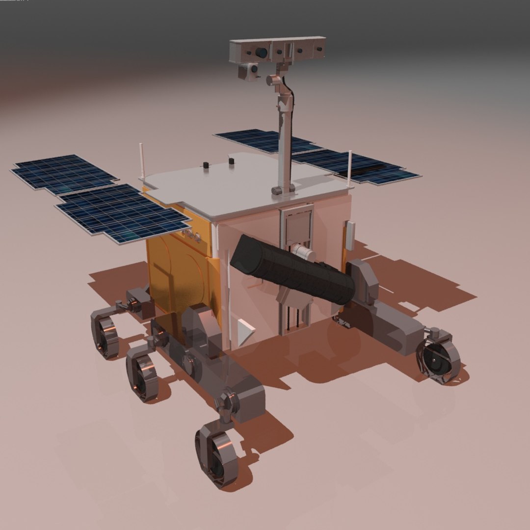 Exomars Esa Rover 3D Model - TurboSquid 1178396