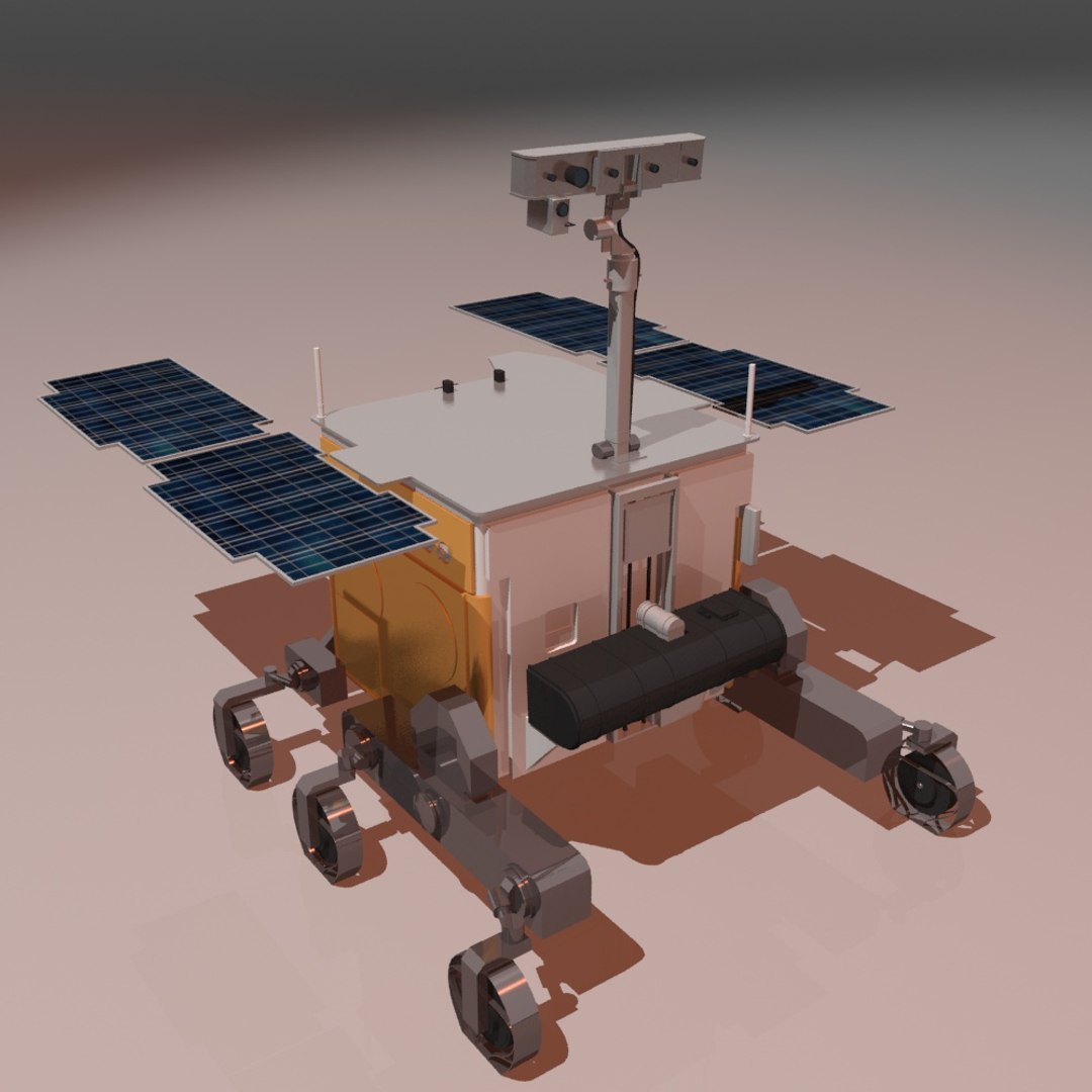Exomars Esa Rover 3D Model - TurboSquid 1178396