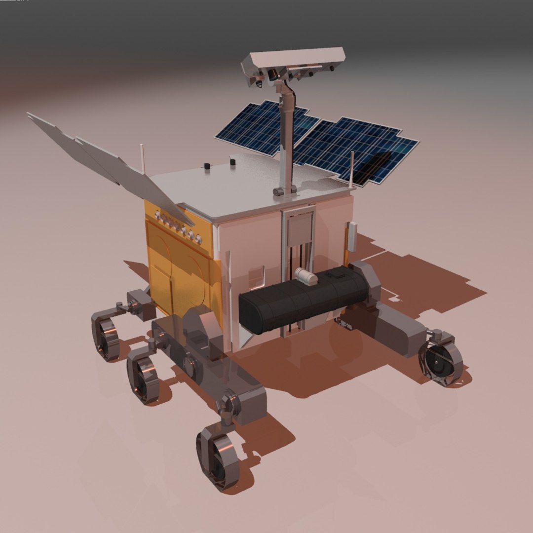 Exomars Esa Rover 3D Model - TurboSquid 1178396