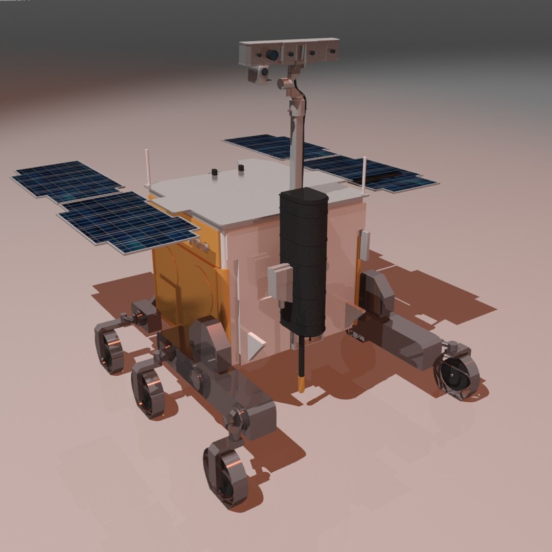 Exomars Esa Rover 3D Model - TurboSquid 1178396