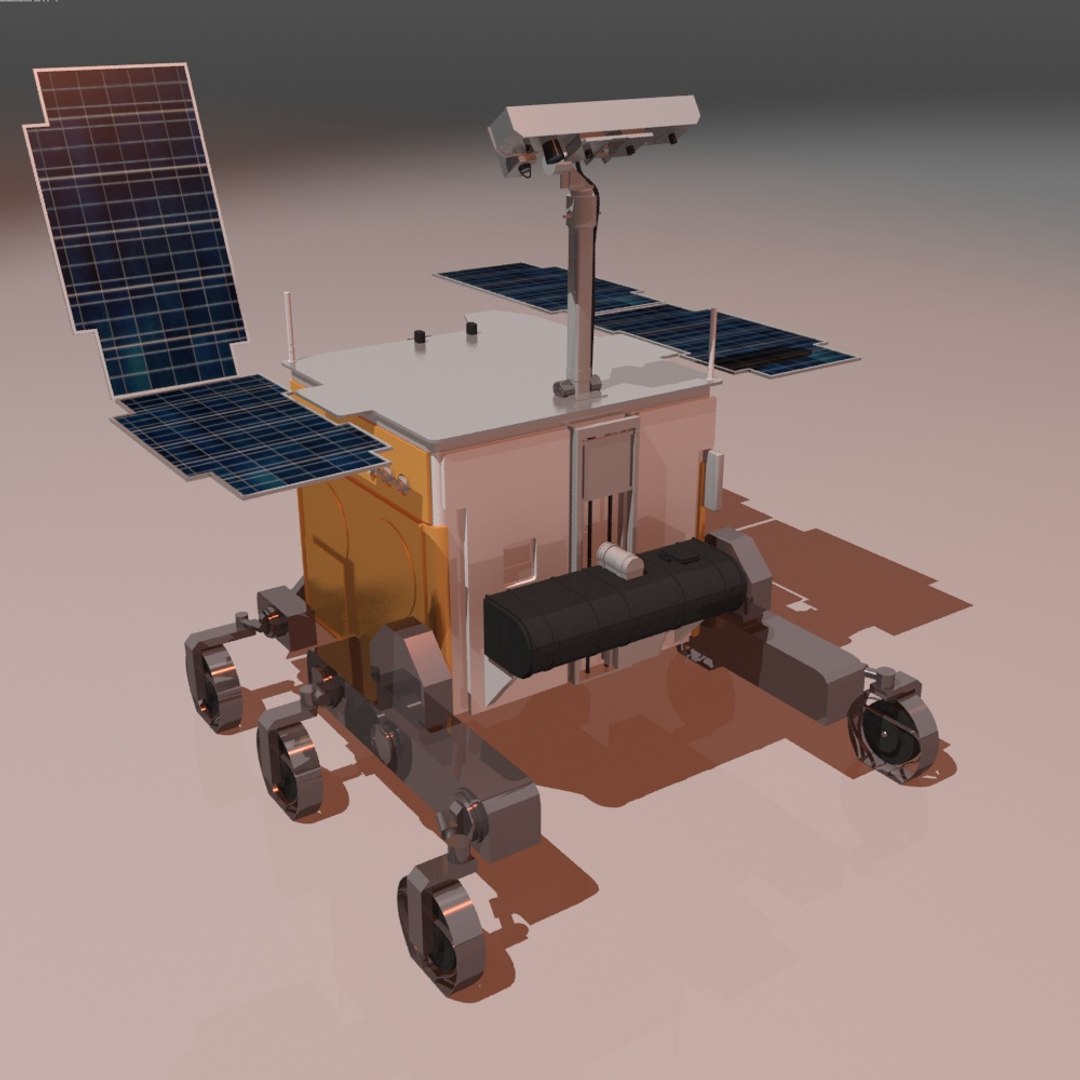 Exomars Esa Rover 3D Model - TurboSquid 1178396