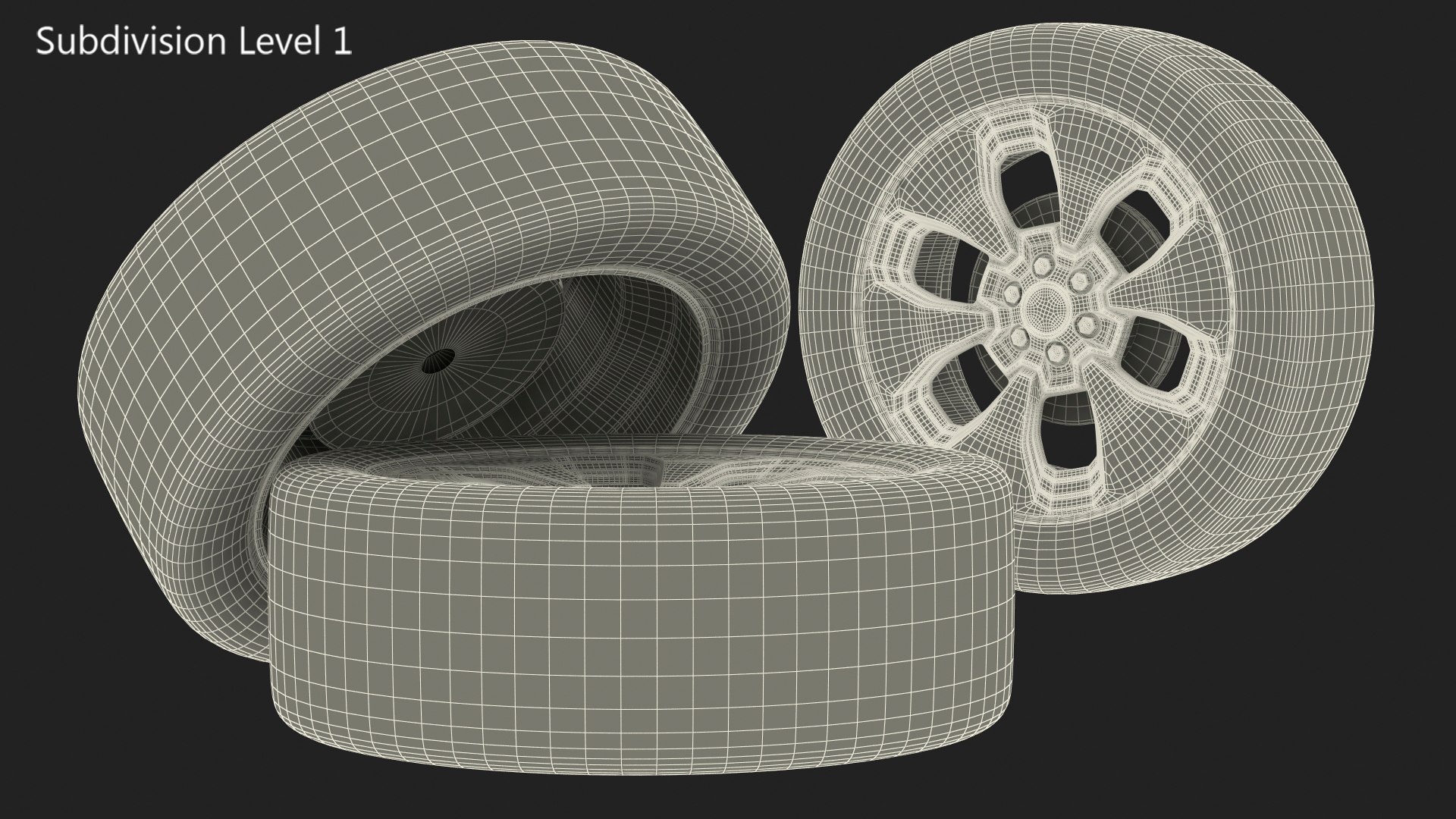 3D Ford F-150 Lightning Wheel - TurboSquid 1925936