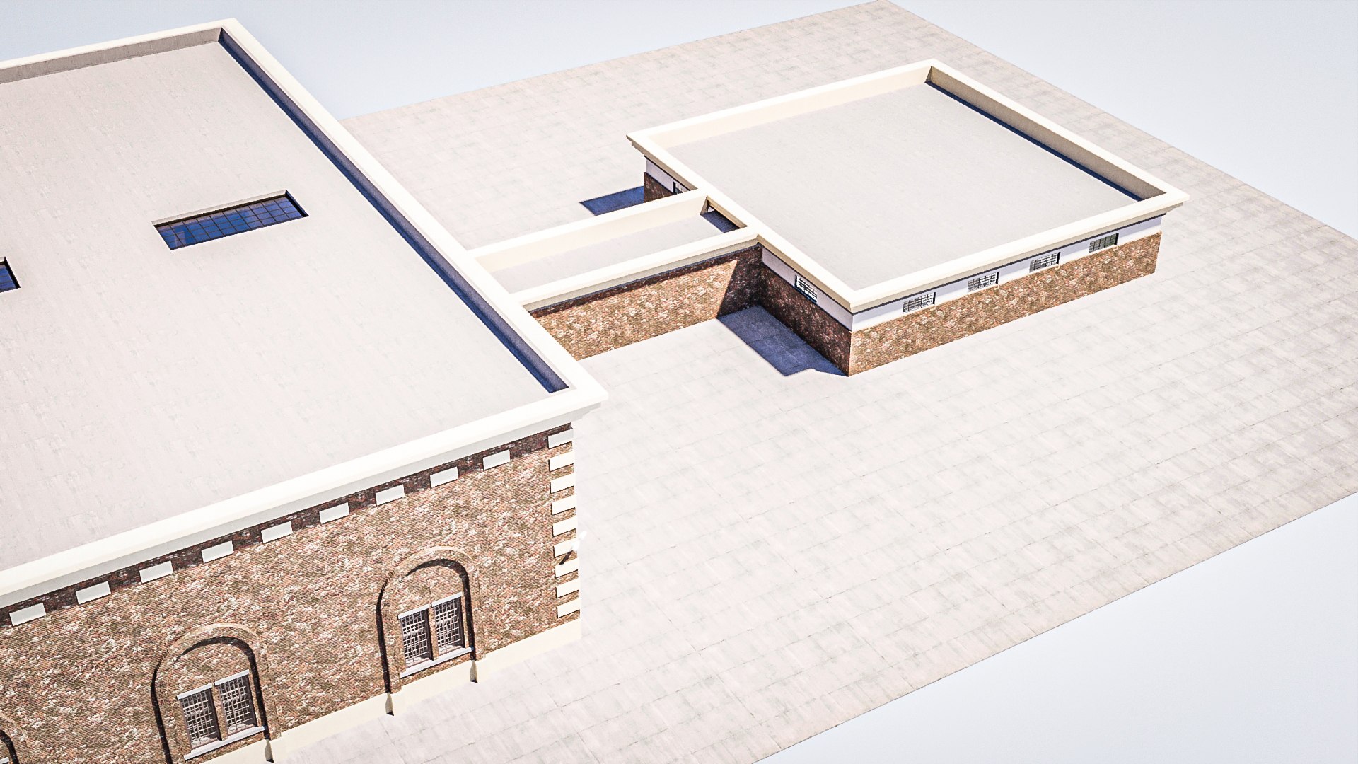 3D Prison Interior Collection Hall Cells - TurboSquid 2319187