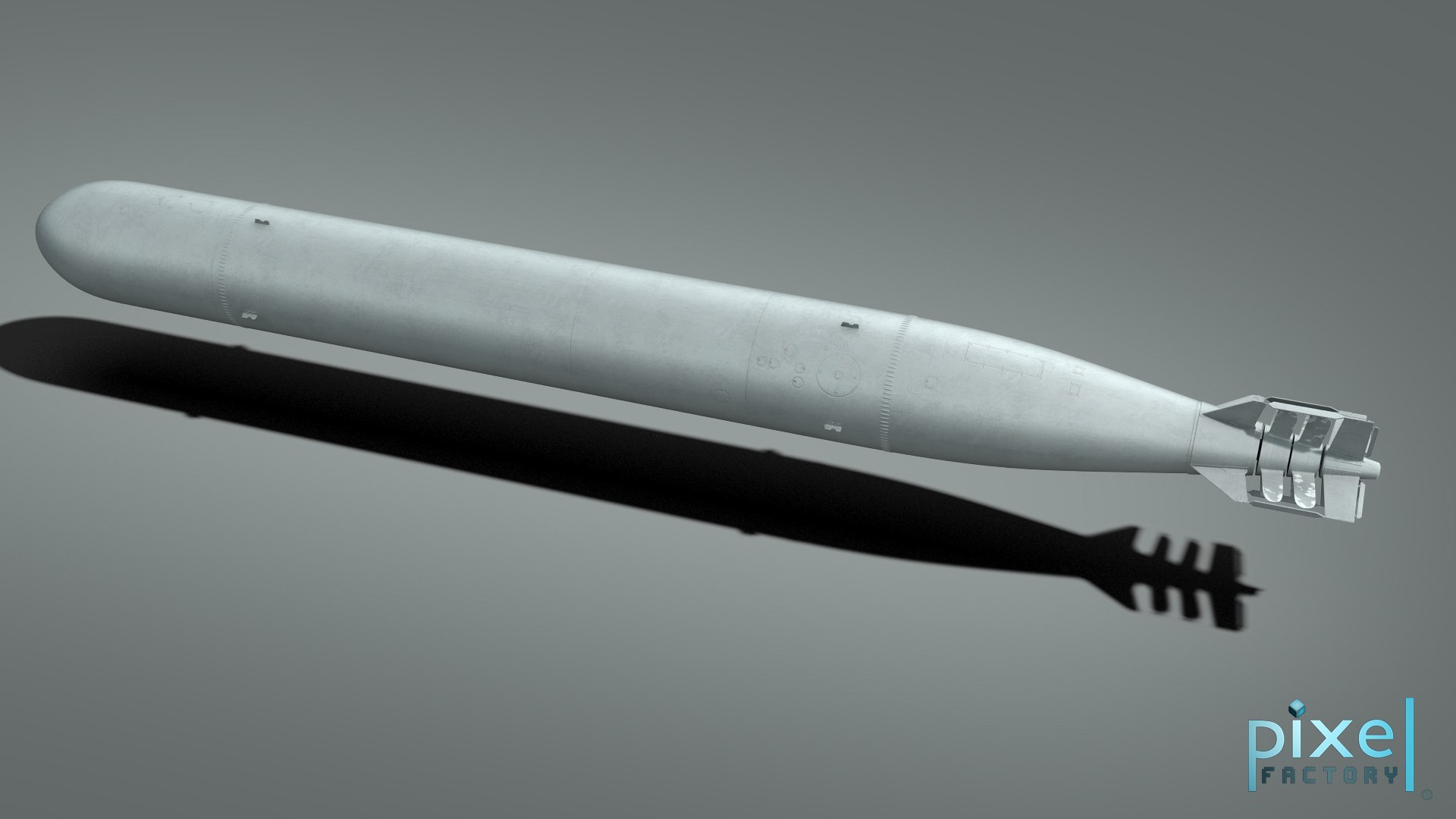 3d Ww2 Torpedo Model