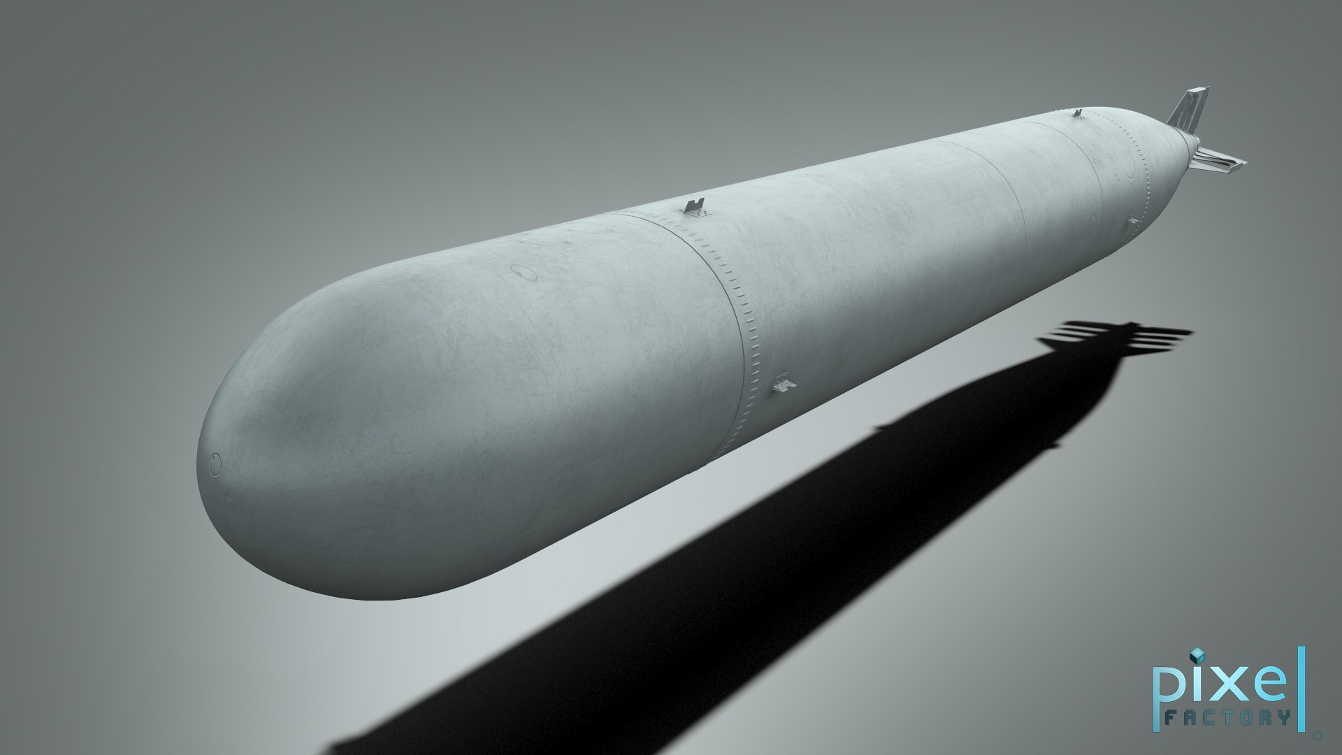 3d Ww2 Torpedo Model