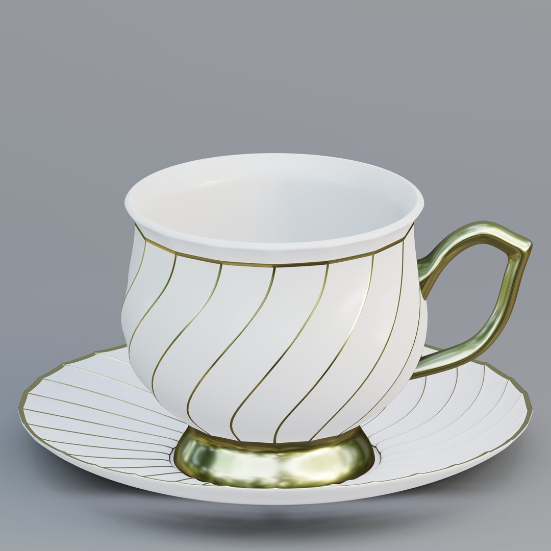 Cup twisted 3D - TurboSquid 1714039
