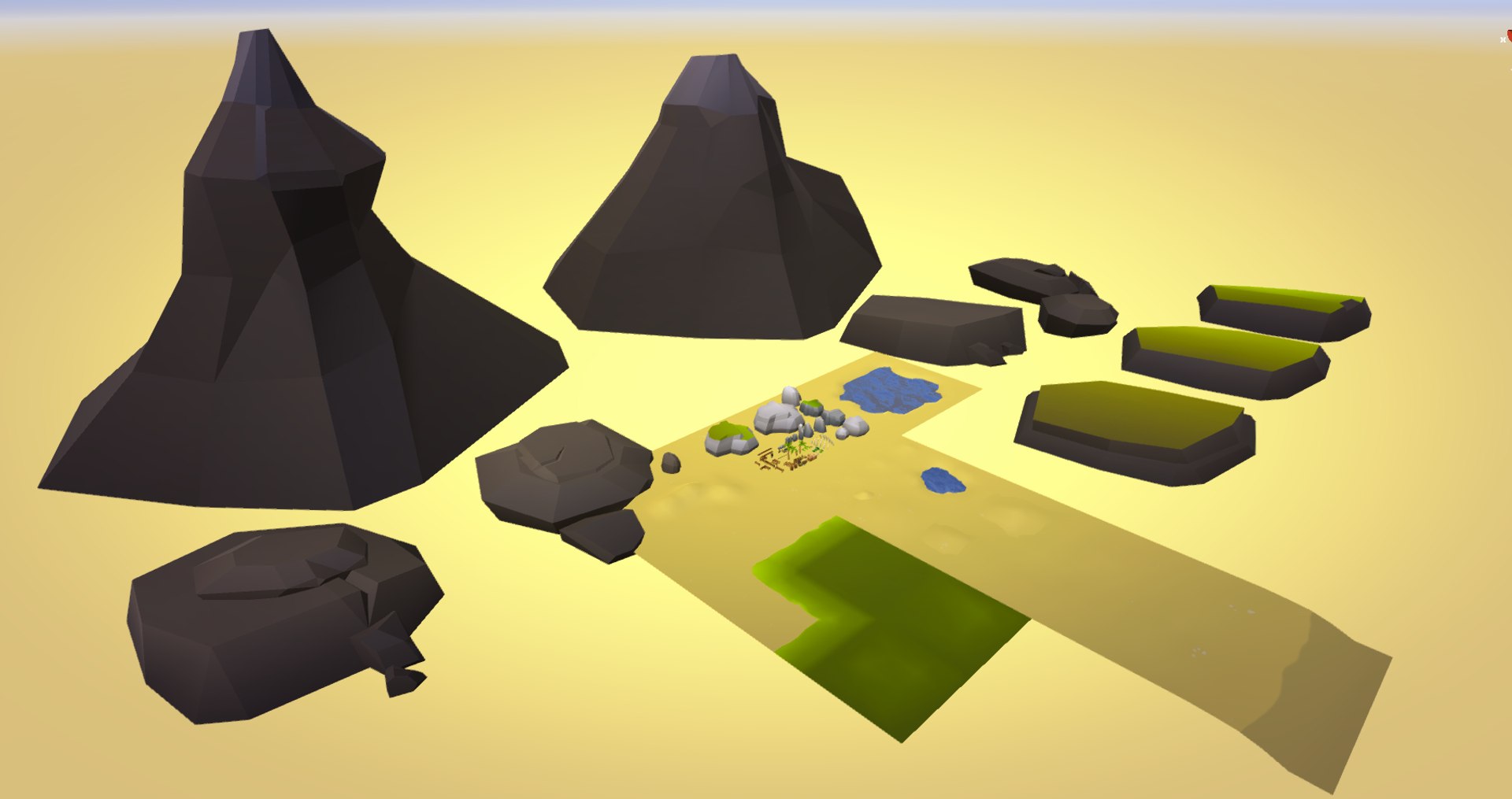 Beach Island 3D Model - TurboSquid 1288684