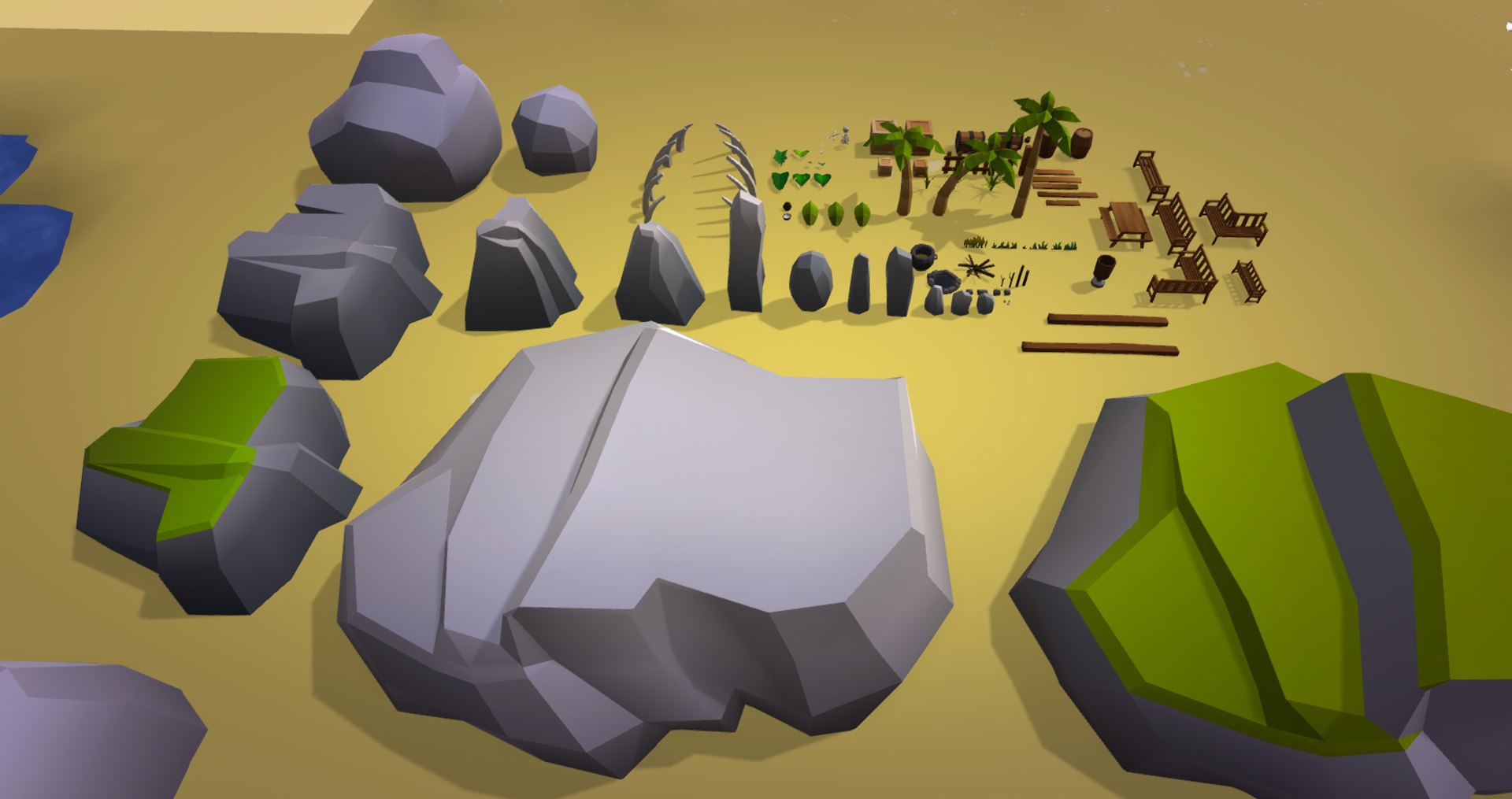 Beach Island 3D Model - TurboSquid 1288684
