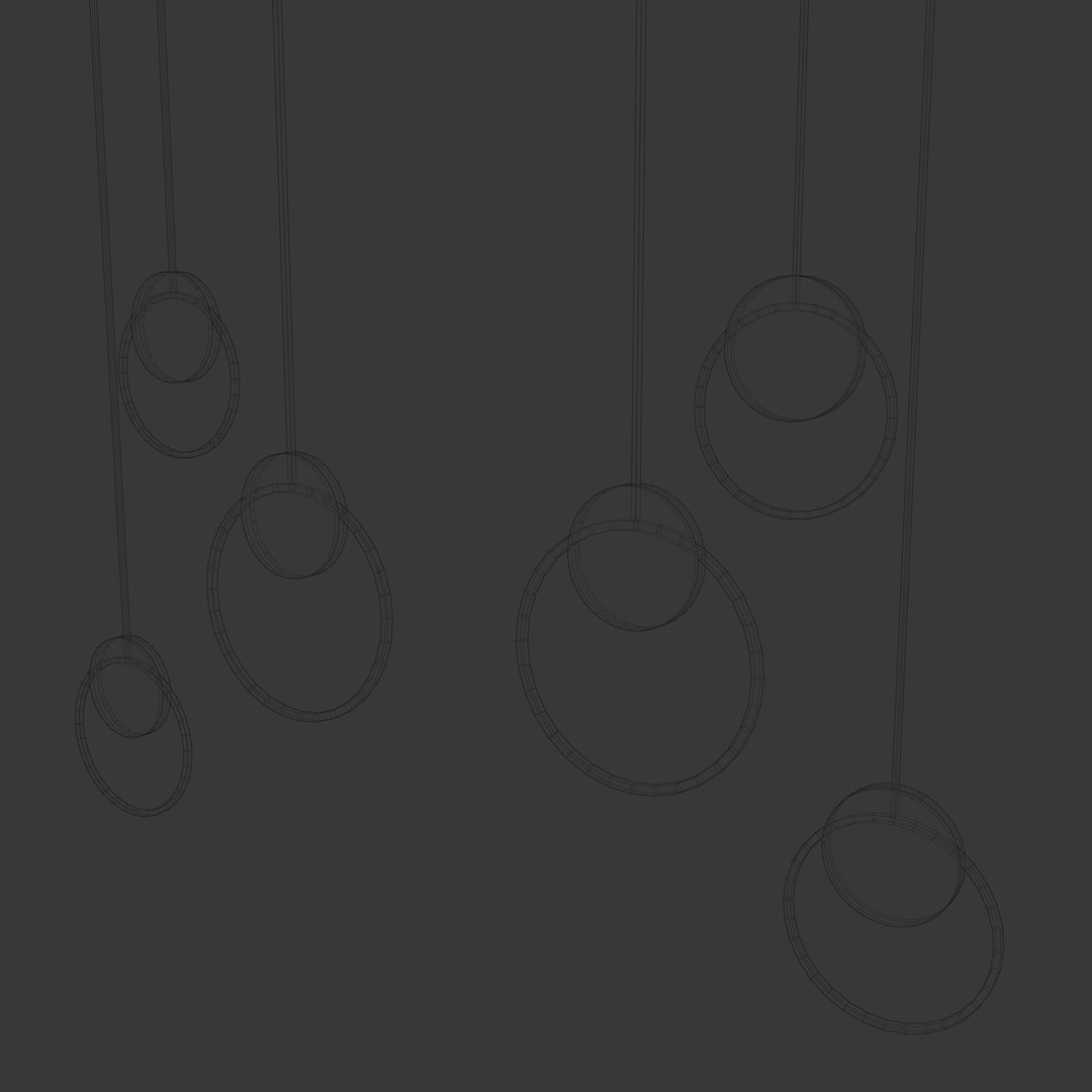3D Model Hanging Lights - TurboSquid 2192849