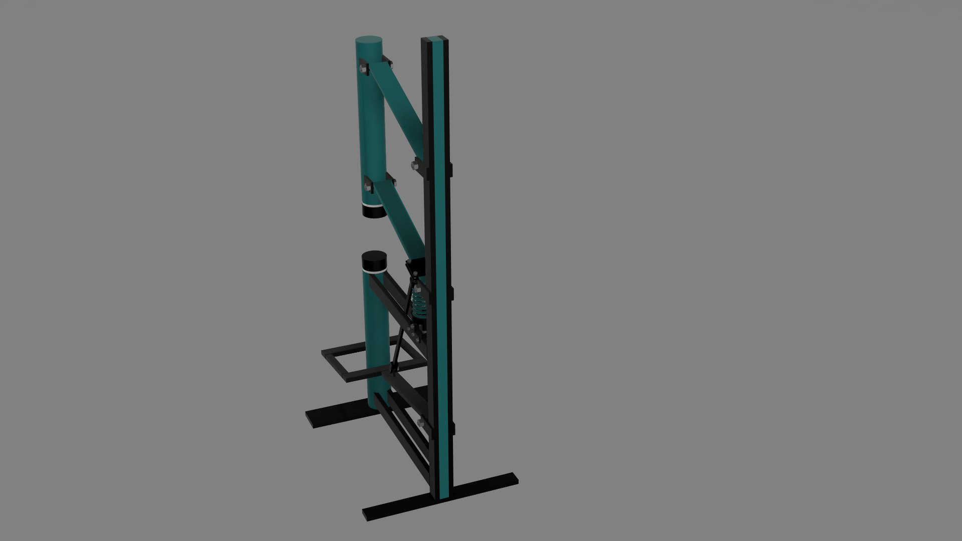 Treadle Hammer Blacksmith Forge 3D Model - TurboSquid 2030879