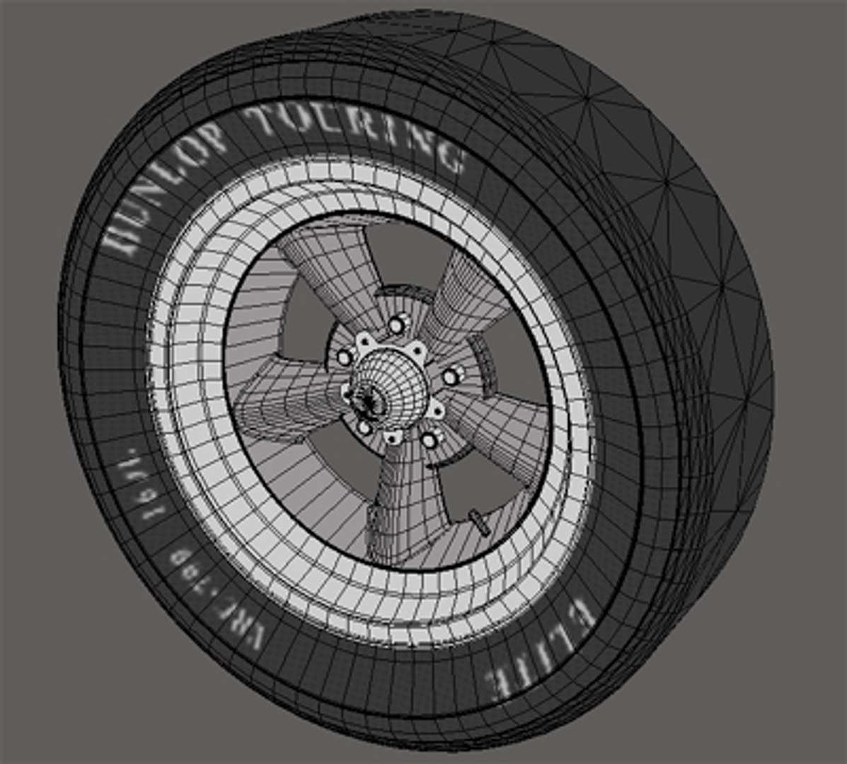 3d model mag tire