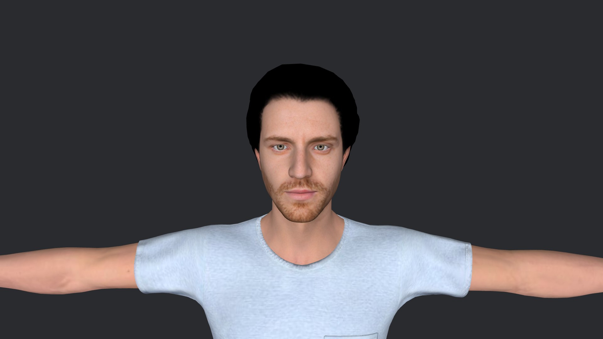 3D Model Alfie Stewart Hyper Realistic Full Body Fully Rigged 3D ...
