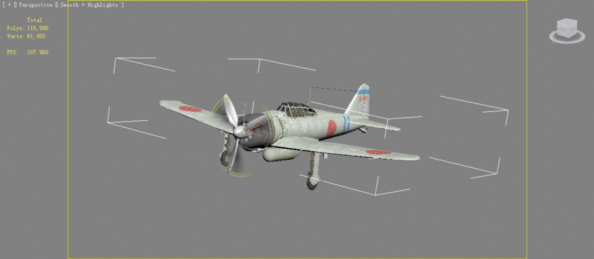 Japanese A6m2 Zero Fighter Plane 3D Model - TurboSquid 2011700