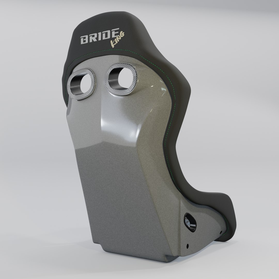 BRIDE ZETA IV King Gradation Logo Seat Model - TurboSquid 2084401