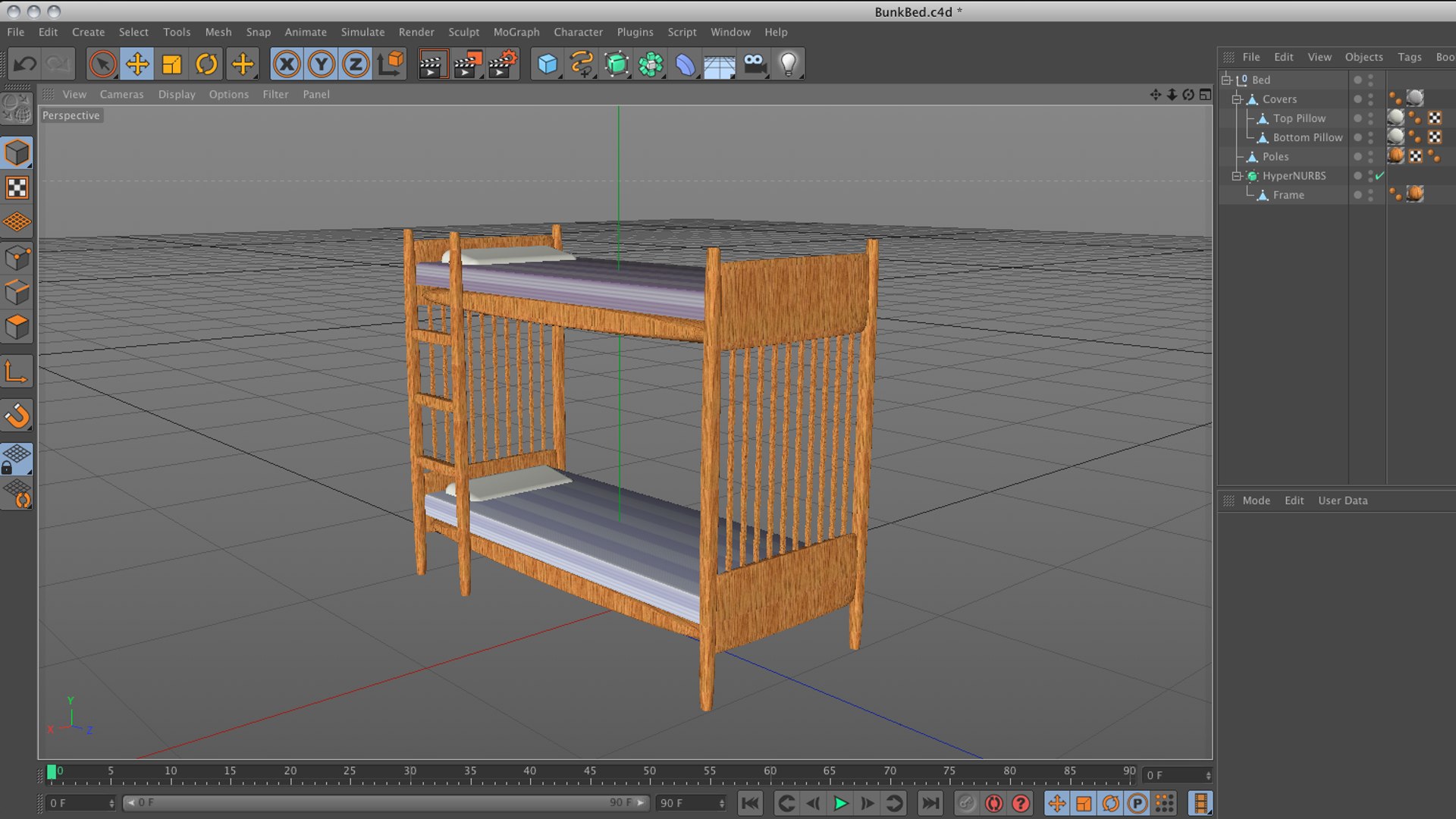C4d Bunk Bed