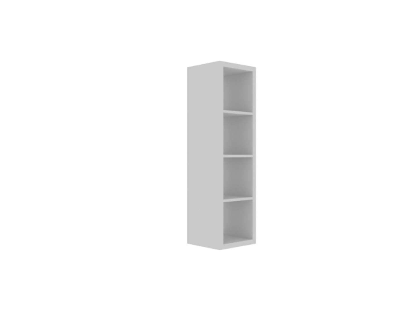 3D model white shelf - TurboSquid 1465664