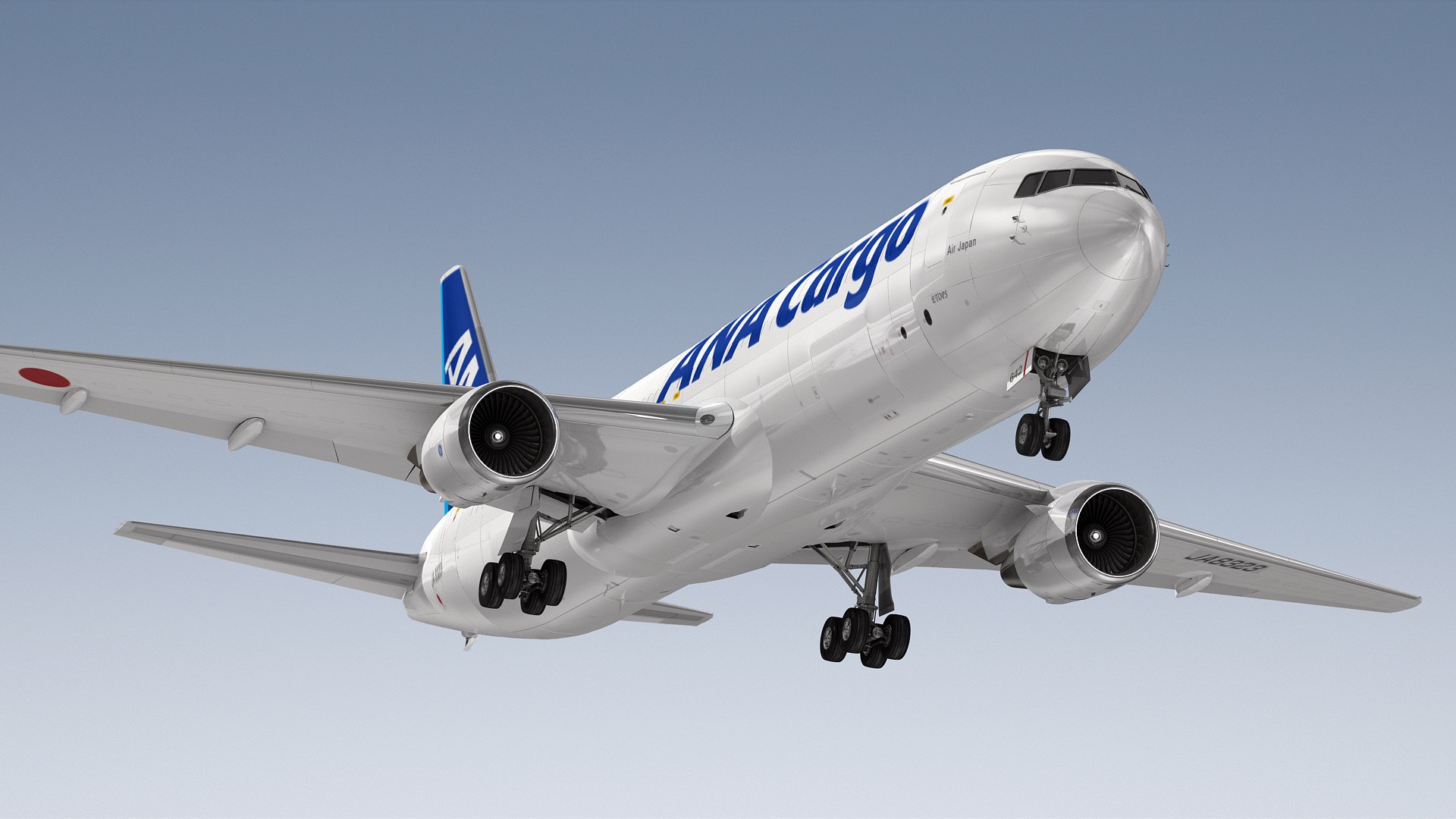 3D Model Boeing 767-300BCF Ana Cargo - TurboSquid 2380459
