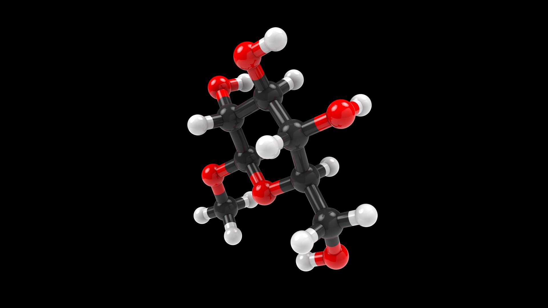 Beta Methyl Glucoside 3D Model - TurboSquid 2210542