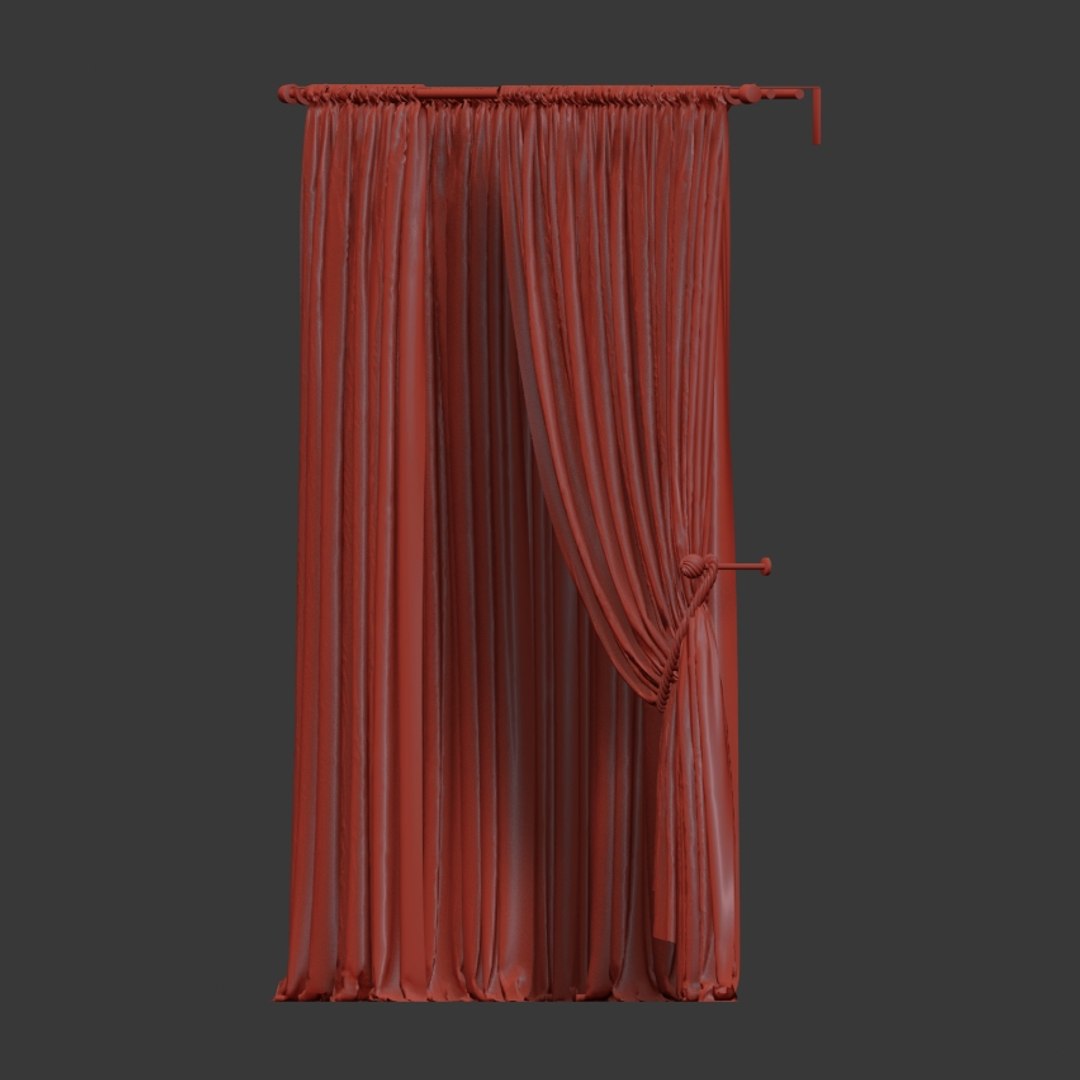 Tulle rope garter 3D model - TurboSquid 1382229