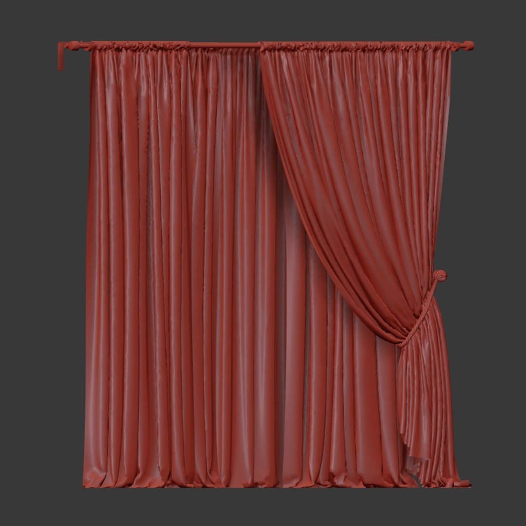 Tulle rope garter 3D model - TurboSquid 1382229