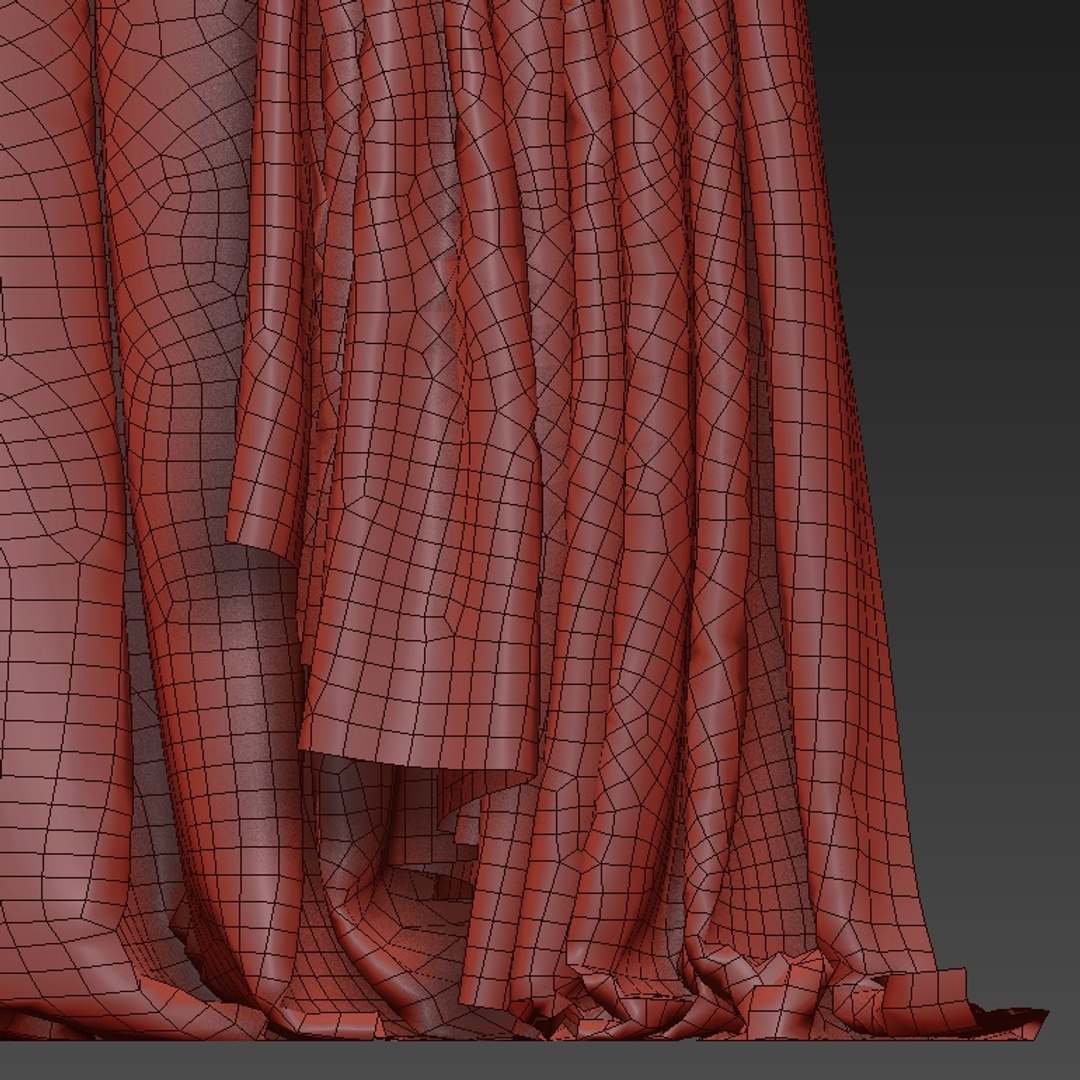 Tulle rope garter 3D model - TurboSquid 1382229