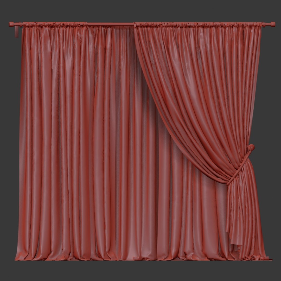 Tulle rope garter 3D model - TurboSquid 1382229