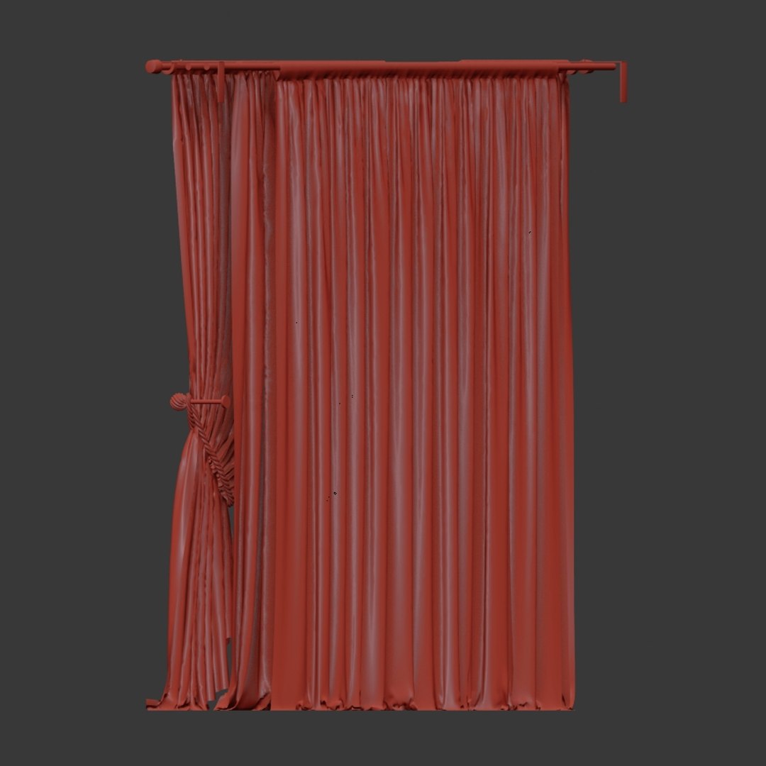 Tulle rope garter 3D model - TurboSquid 1382229